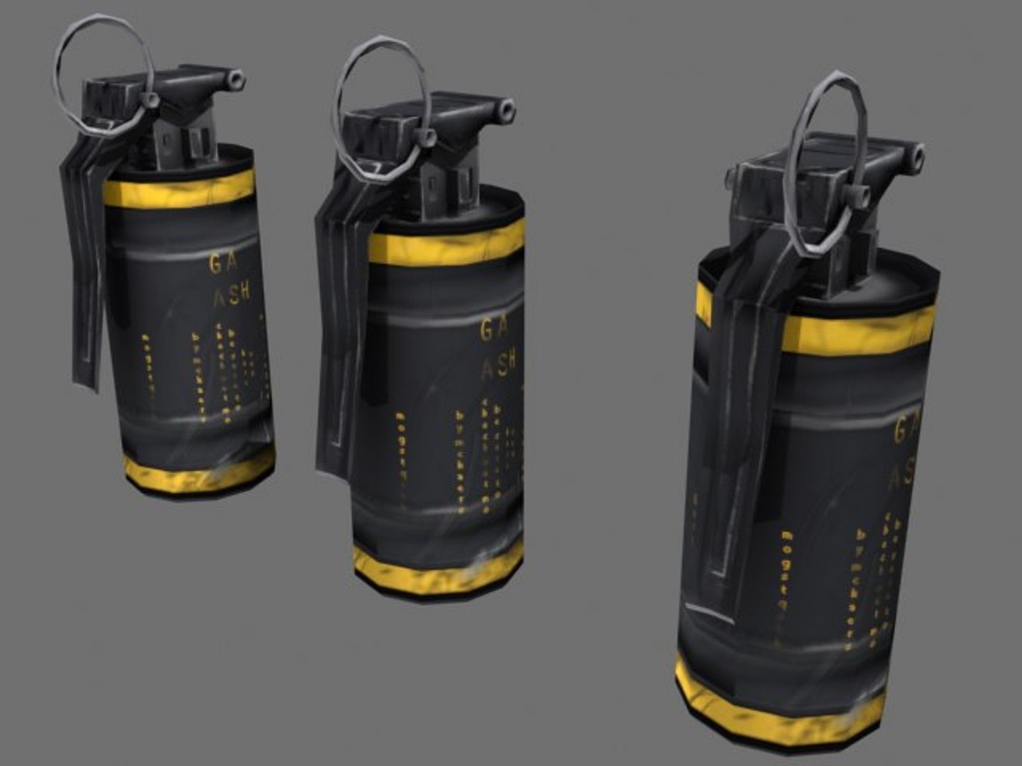 Flash Bang 3d Model