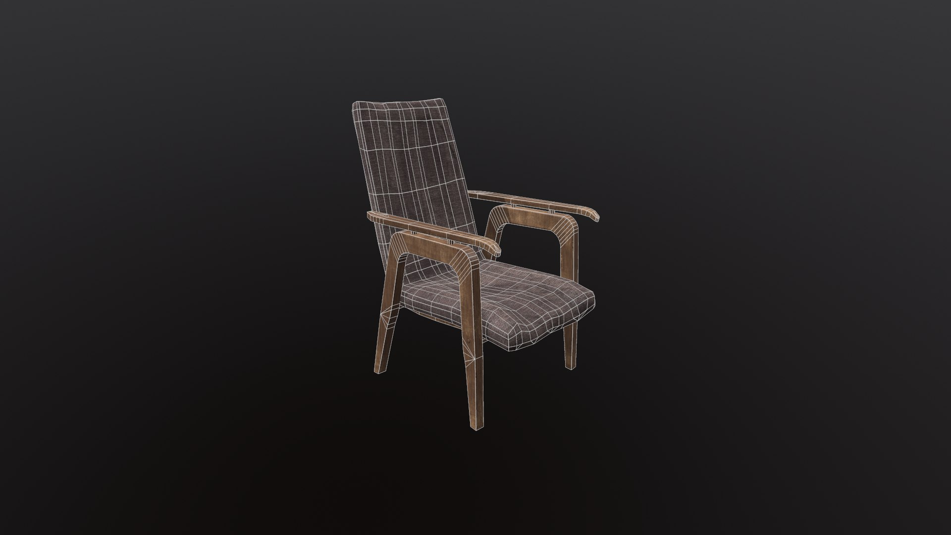 Old Ussr Chair 3D - TurboSquid 1471255