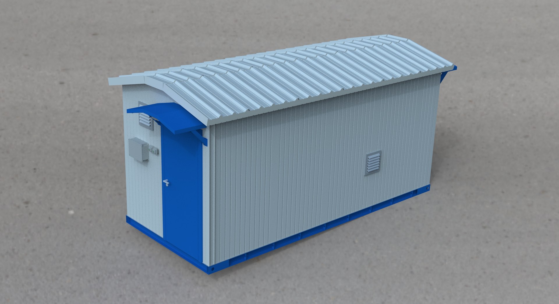 Change House 3D Model - TurboSquid 1960565