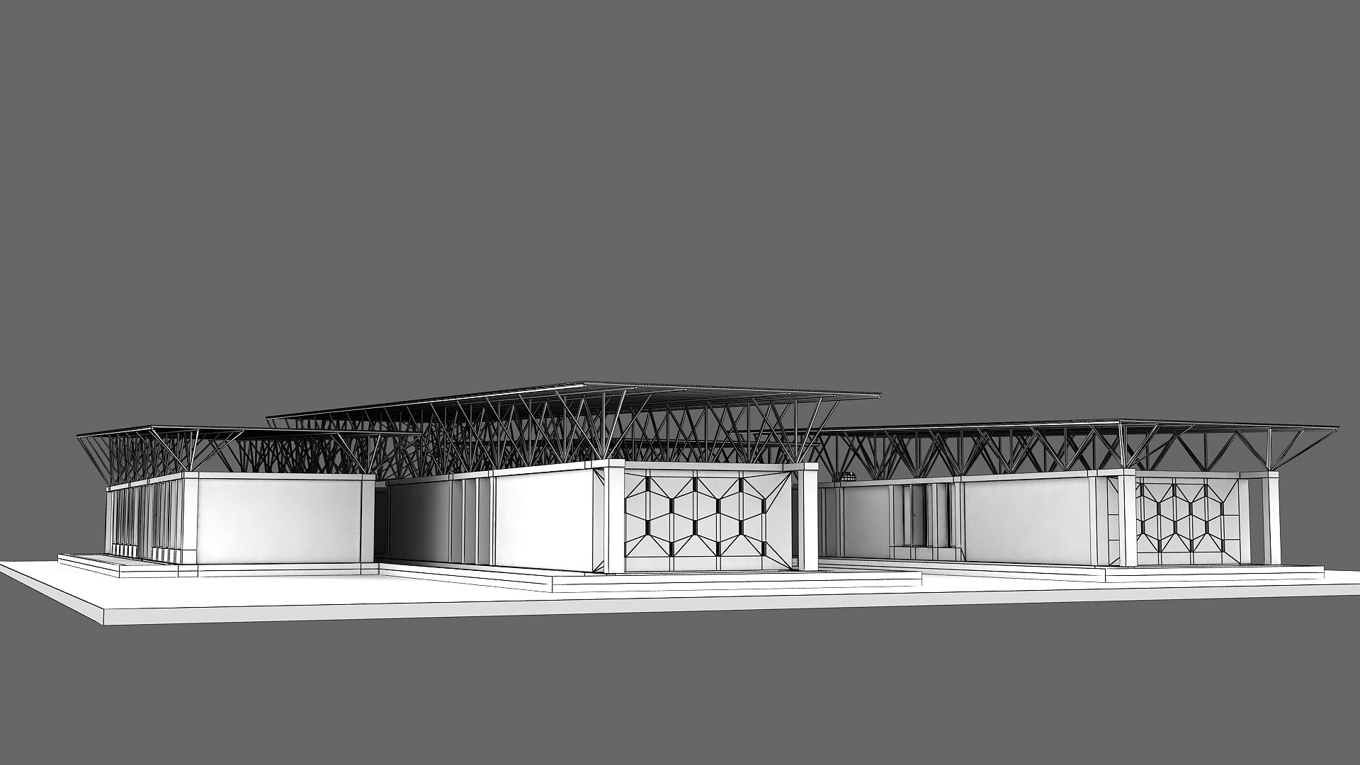 Primary School Building 3D Model - TurboSquid 1865207