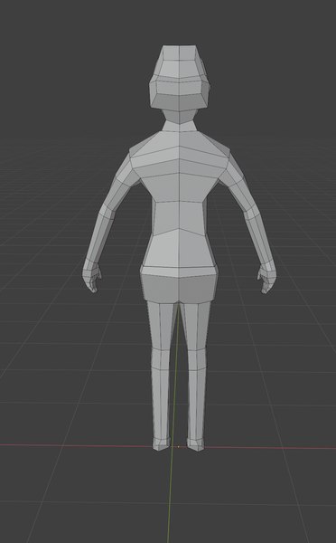 3D character woman rigged unity model - TurboSquid 1567969