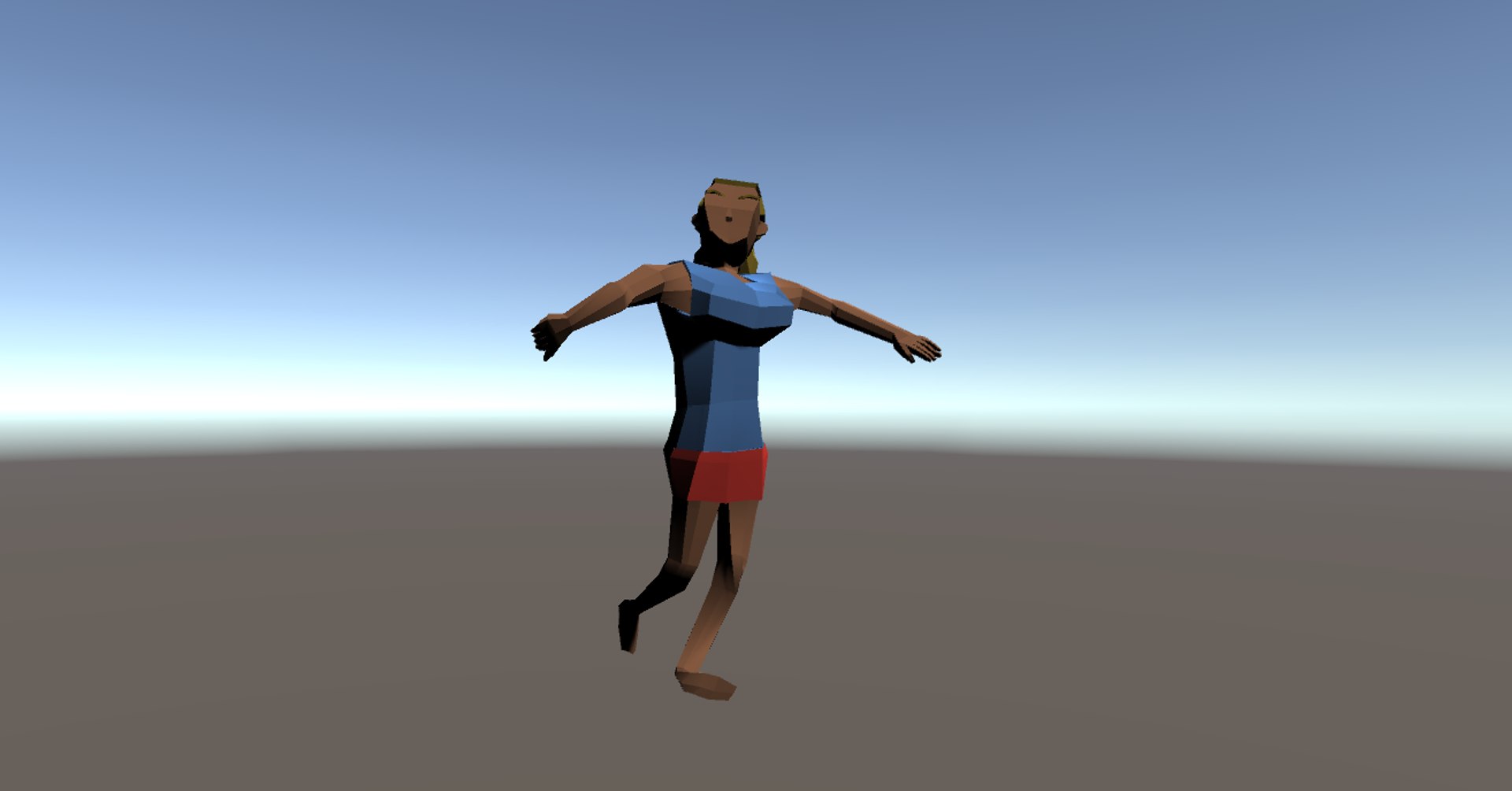 3D Character Woman Rigged Unity Model - TurboSquid 1567969