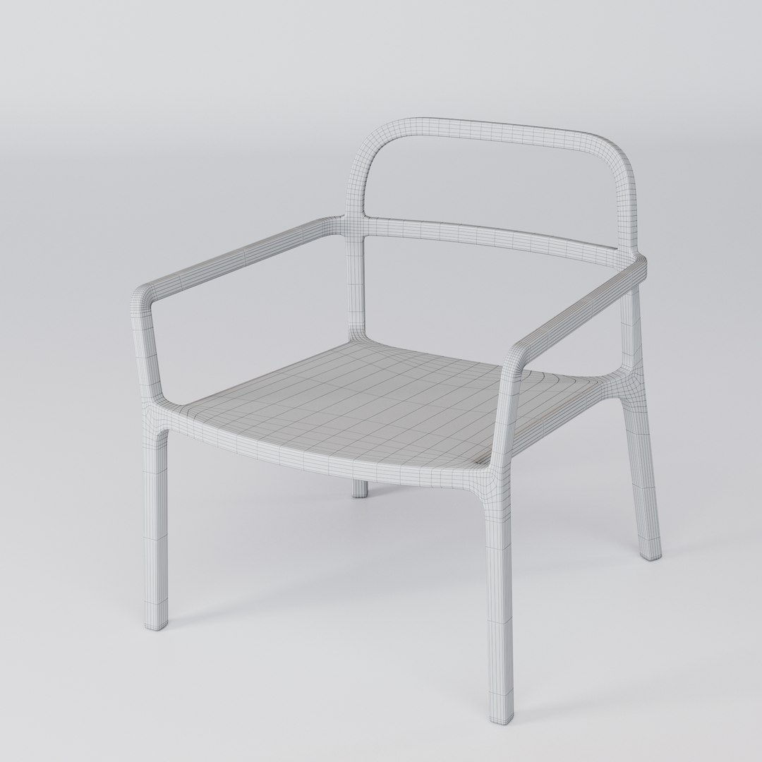 3D Ikea Ypperlig Armchair Model - TurboSquid 1269391