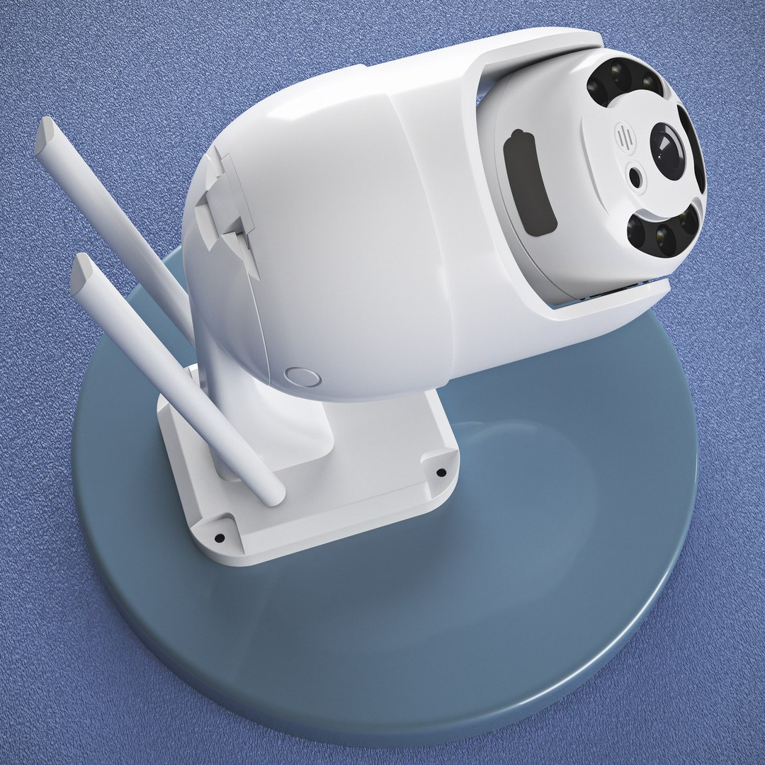 Smart IP Camera Wifi 3D Model - TurboSquid 1806244