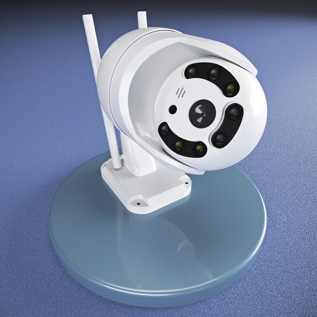 Smart IP Camera Wifi 3D Model - TurboSquid 1806244