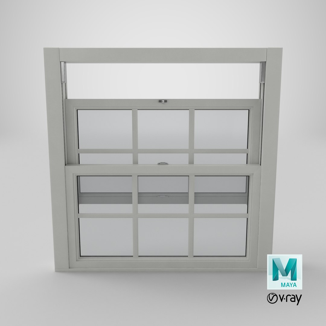 Standard-windows---window-3-half-open Model - TurboSquid 1246361