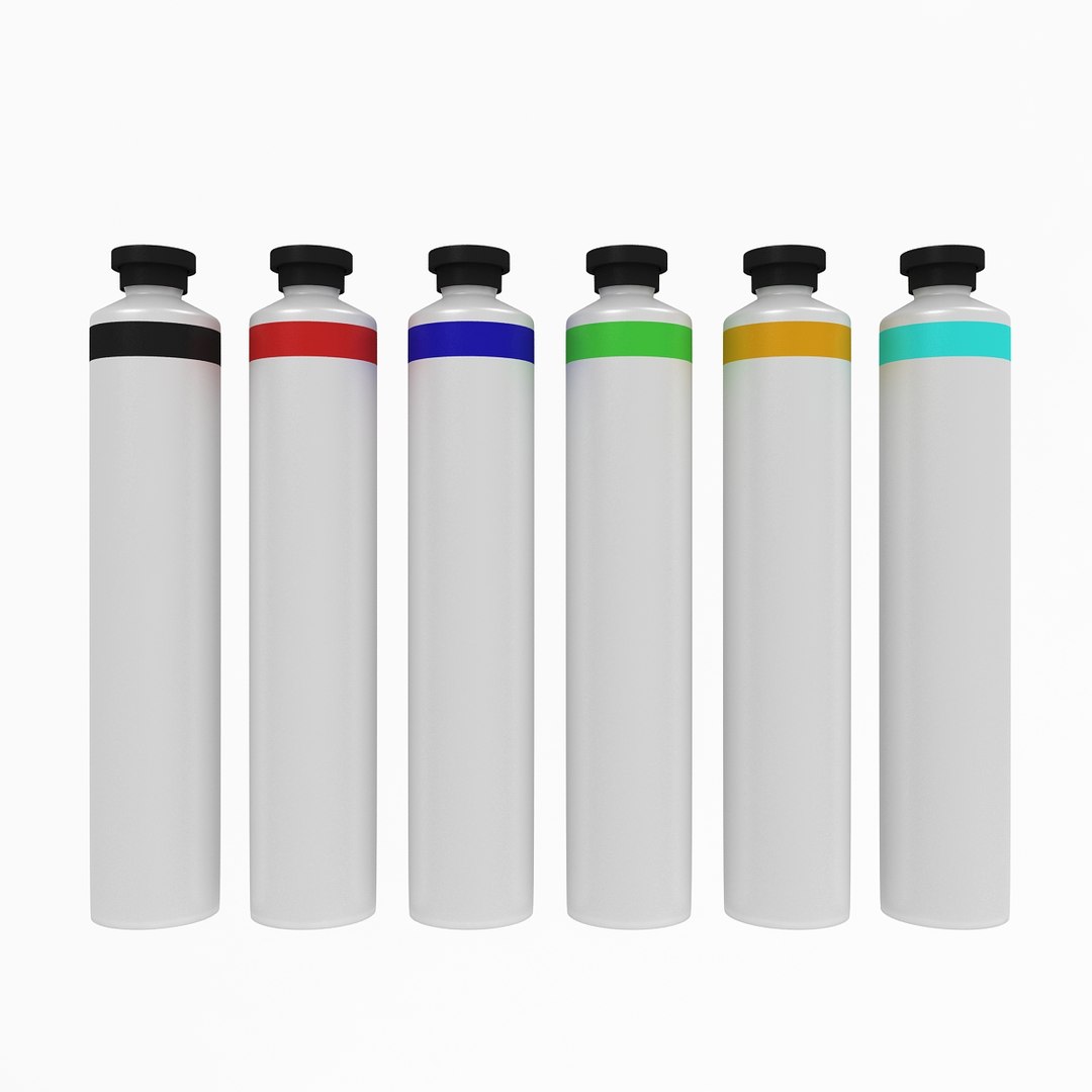 3D Paint Tube - TurboSquid 1329706