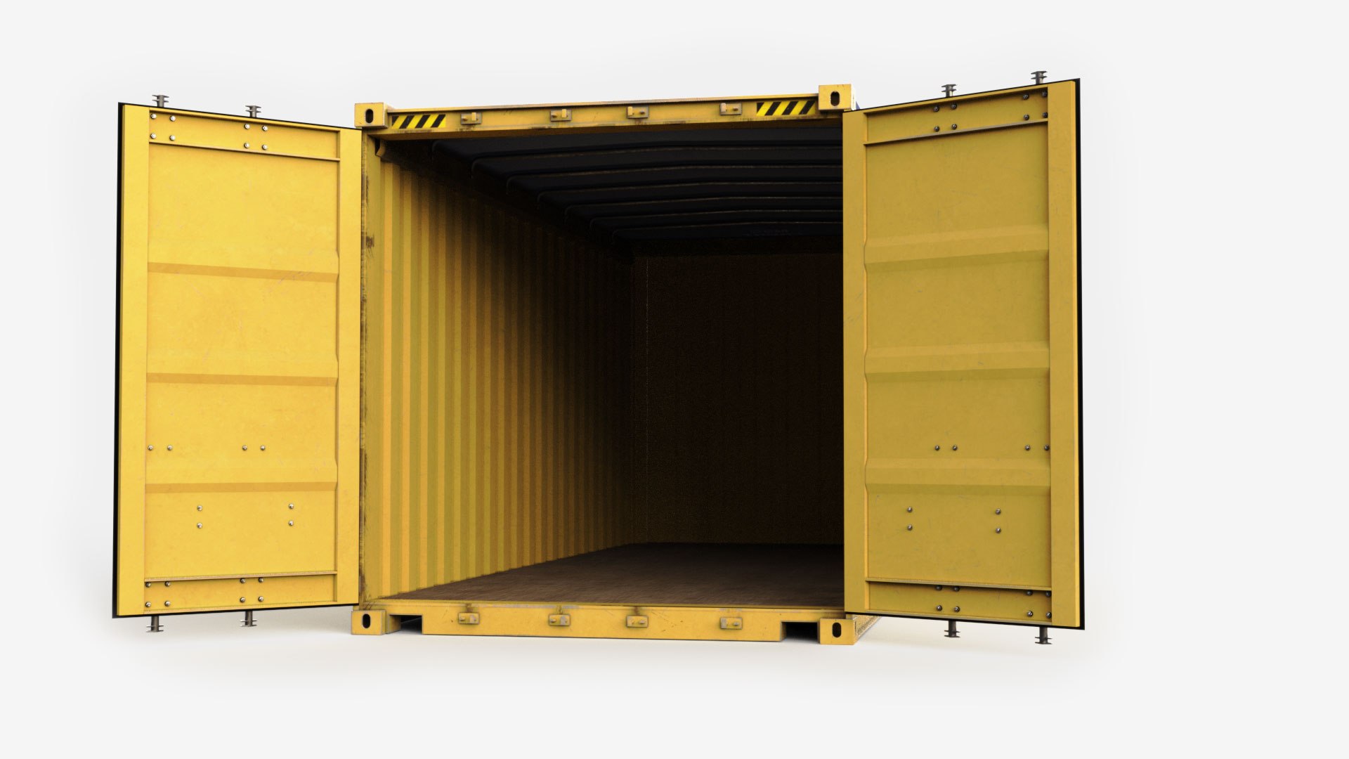 20feet MSC Open Top Shipping Container 3D - TurboSquid 2210897