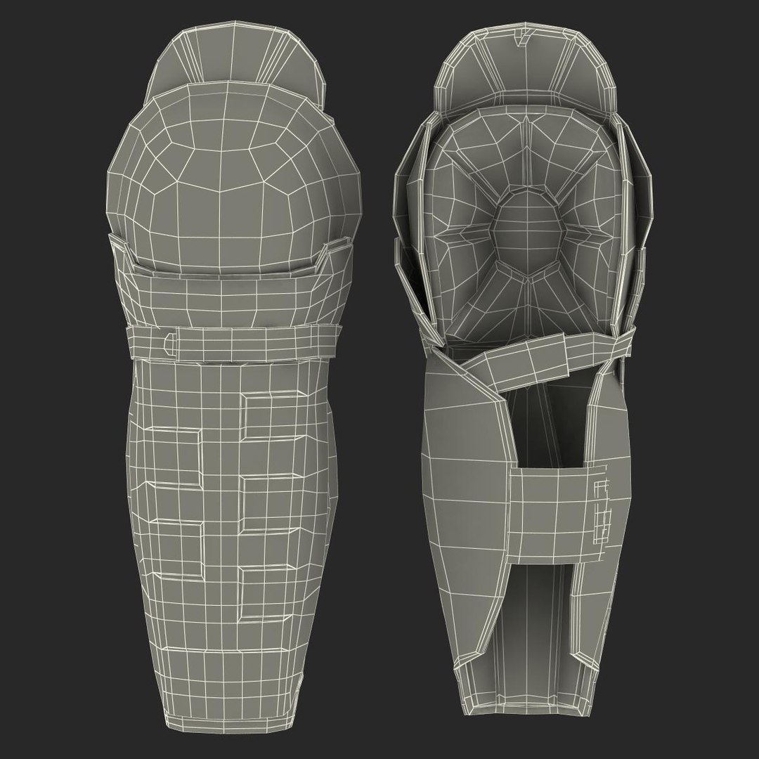 Ice Hockey Gear Shin 3d 3ds