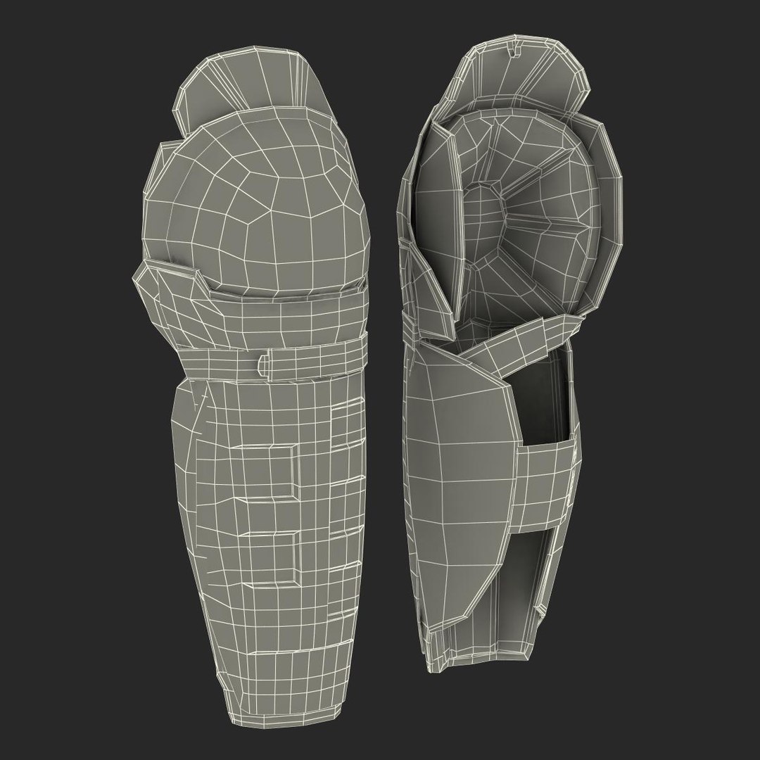 Ice Hockey Gear Shin 3d 3ds