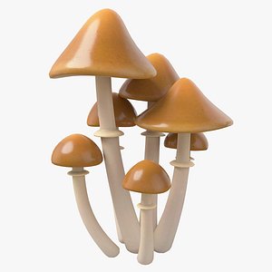 Hongo De Dibujos Animados 3D Modelos para Descargar | TurboSquid