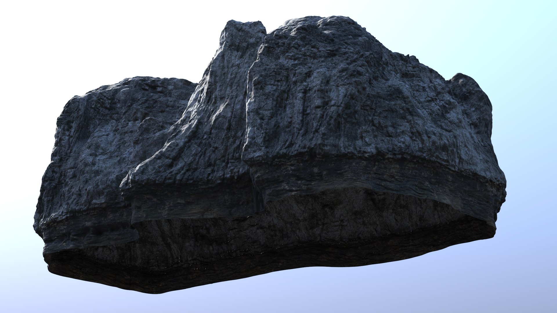 3D Granite Rock Island 02 - TurboSquid 2177805