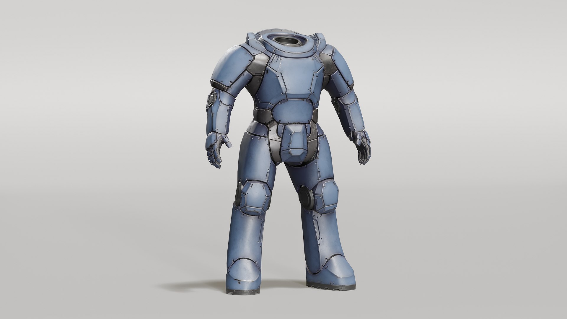 Soldier In Power Armor - Rigged 3D Model - TurboSquid 2379155
