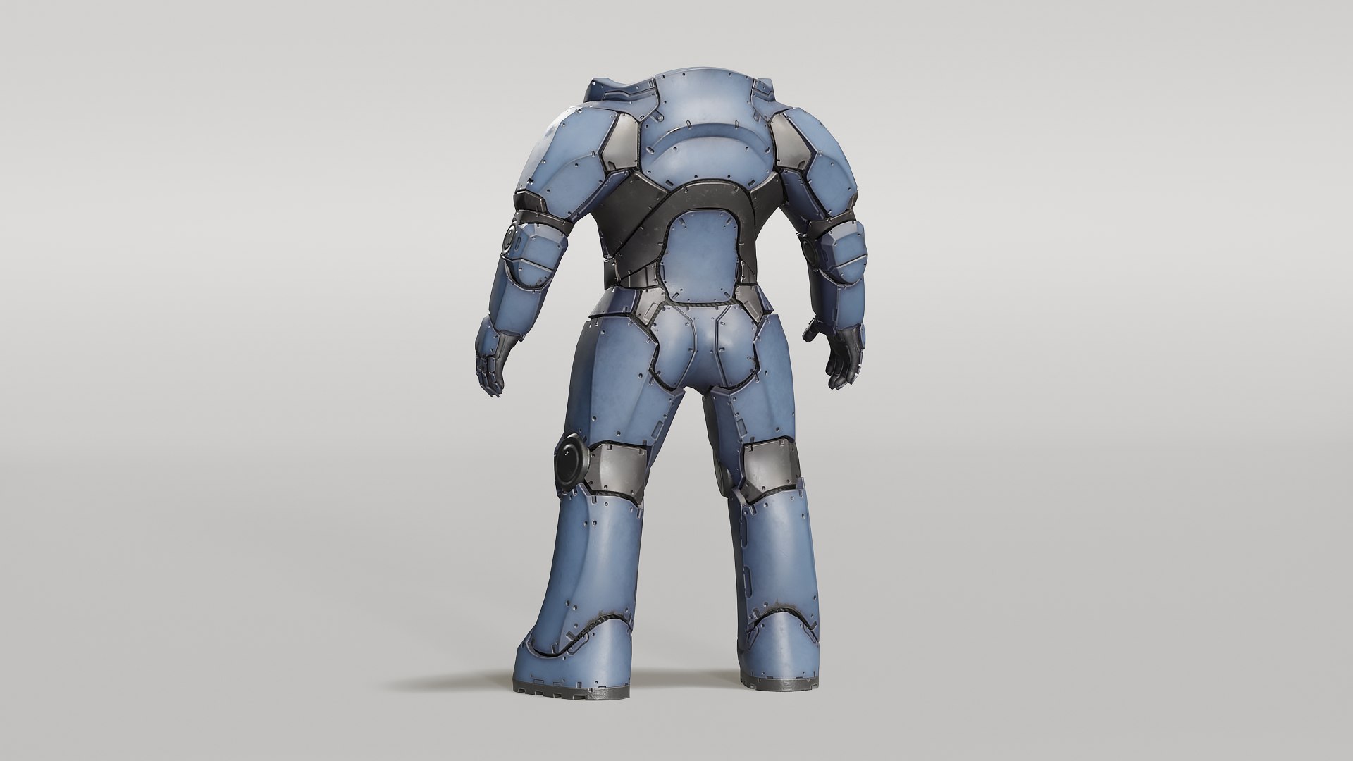 Soldier In Power Armor - Rigged 3D Model - TurboSquid 2379155