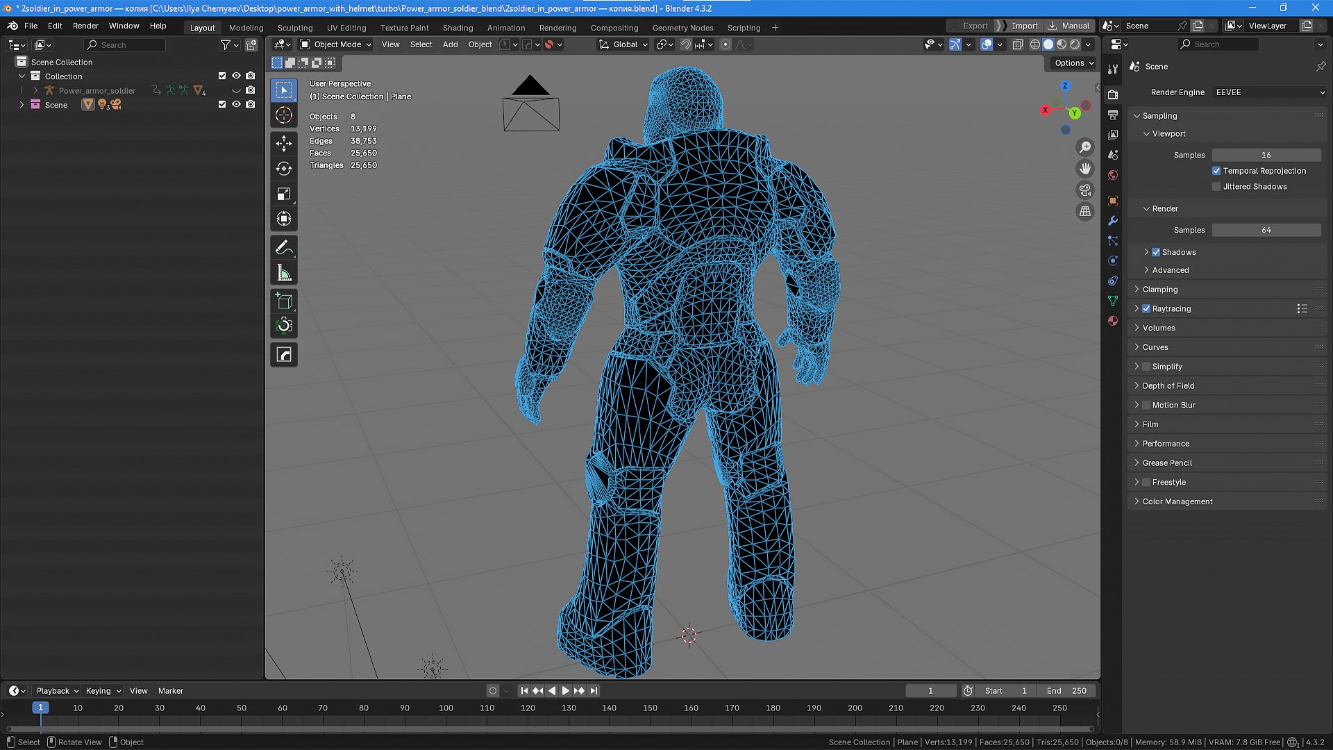 Soldier In Power Armor - Rigged 3D Model - TurboSquid 2379155