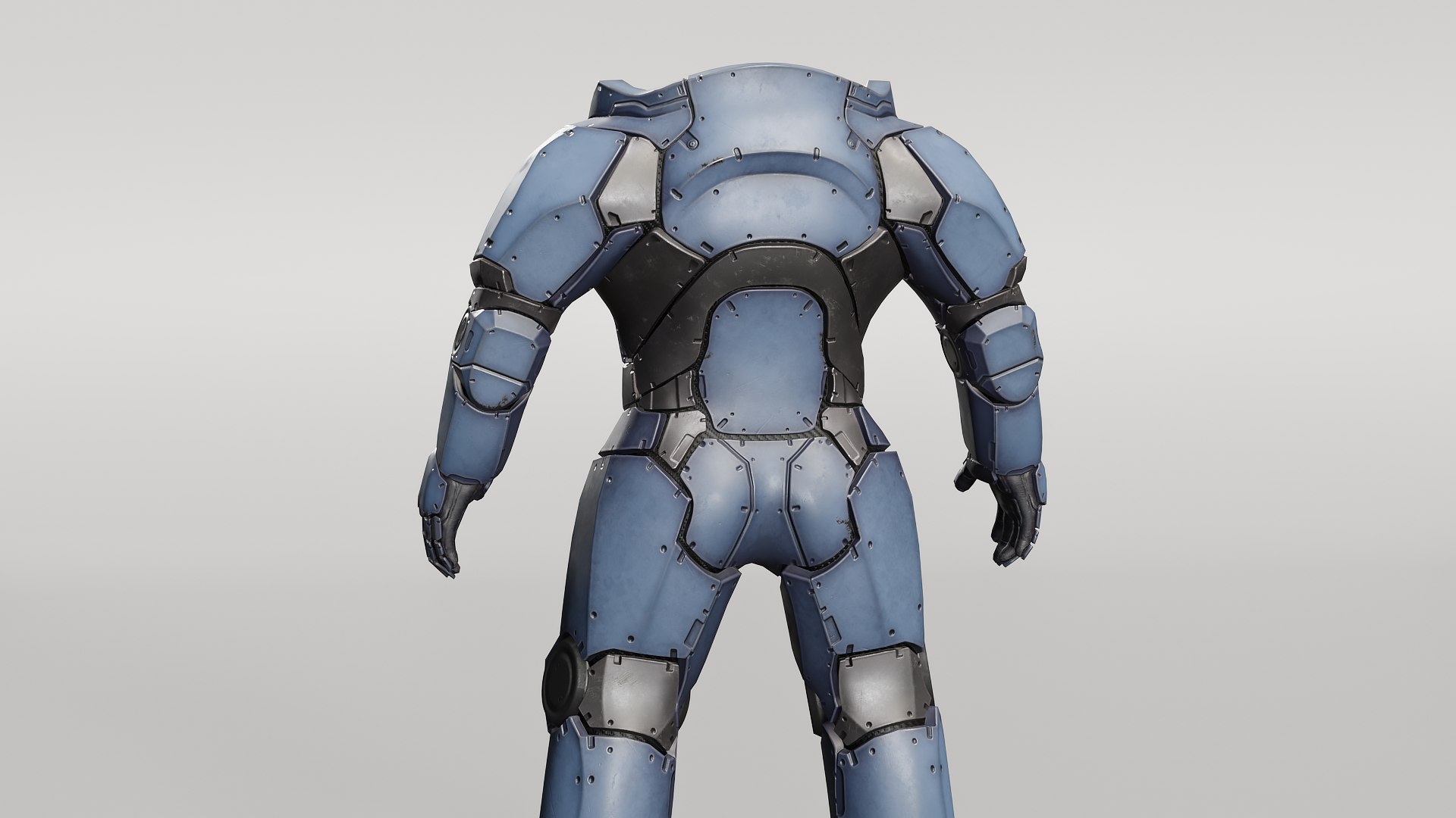 Soldier In Power Armor - Rigged 3D Model - TurboSquid 2379155