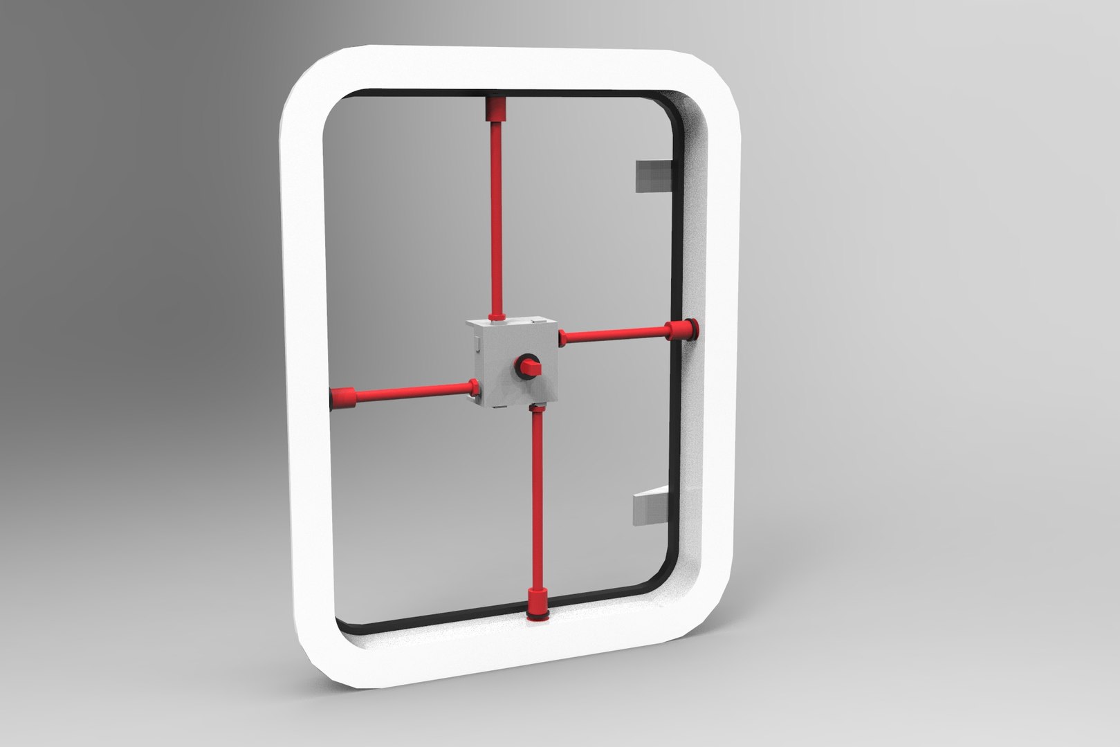 Watertight hatch included inner 3D - TurboSquid 1407420