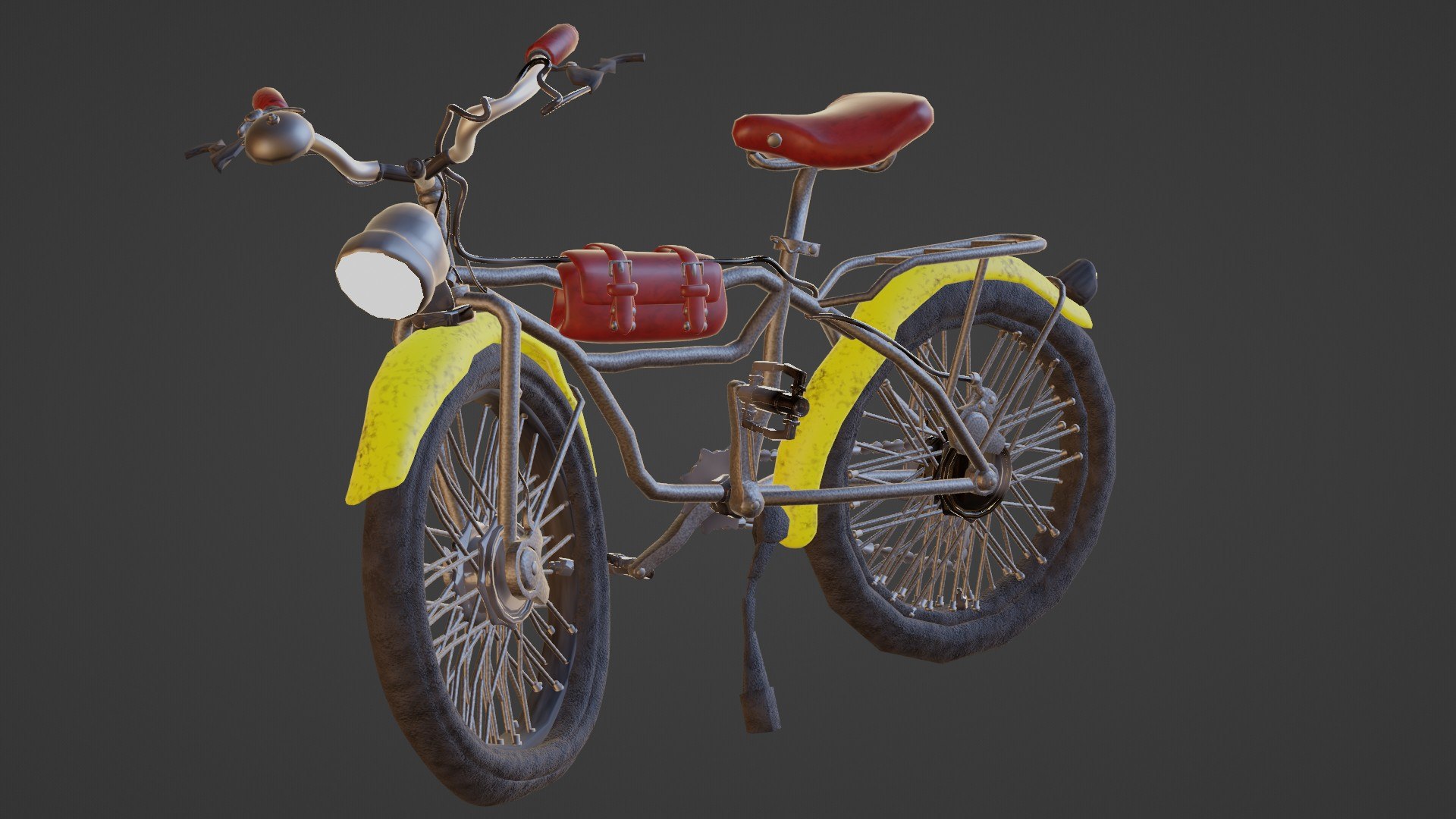3D Model Bicycle - Procedural Materials - TurboSquid 2074276