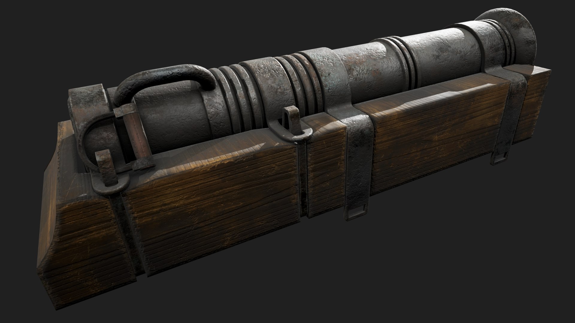 Cannon Bombarde 3D Model - TurboSquid 1900816