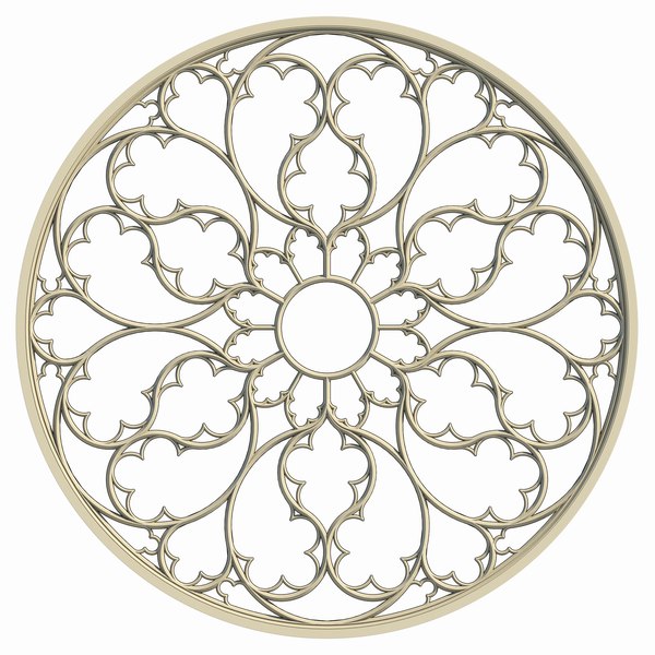 small square gothic window max