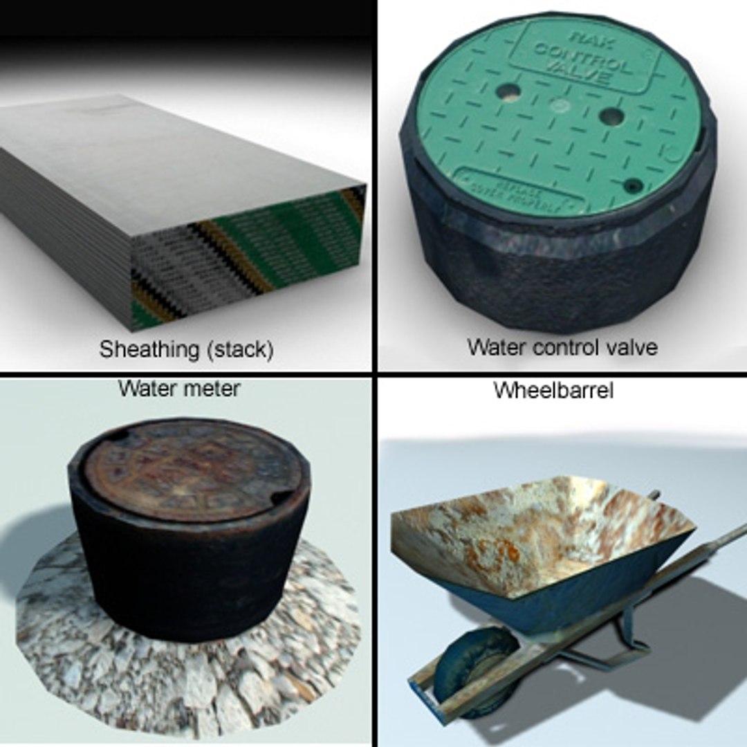 3d 2 Construction Zone Model