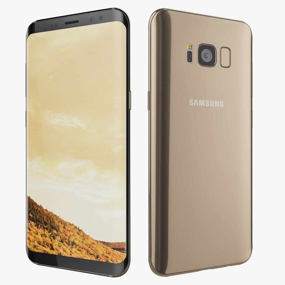 3d Model Flagship Samsung Galaxy S8