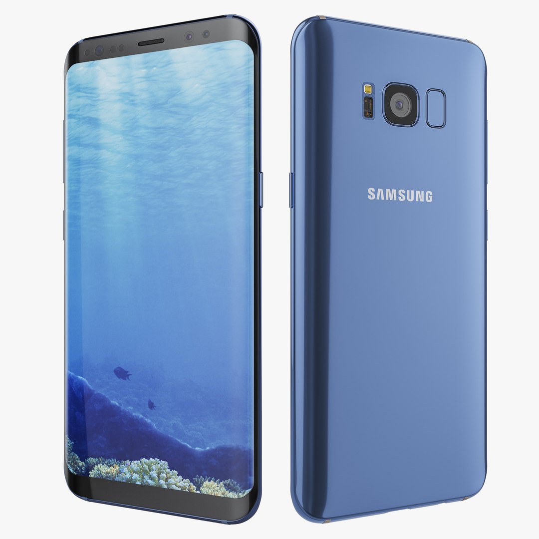 3d Model Flagship Samsung Galaxy S8
