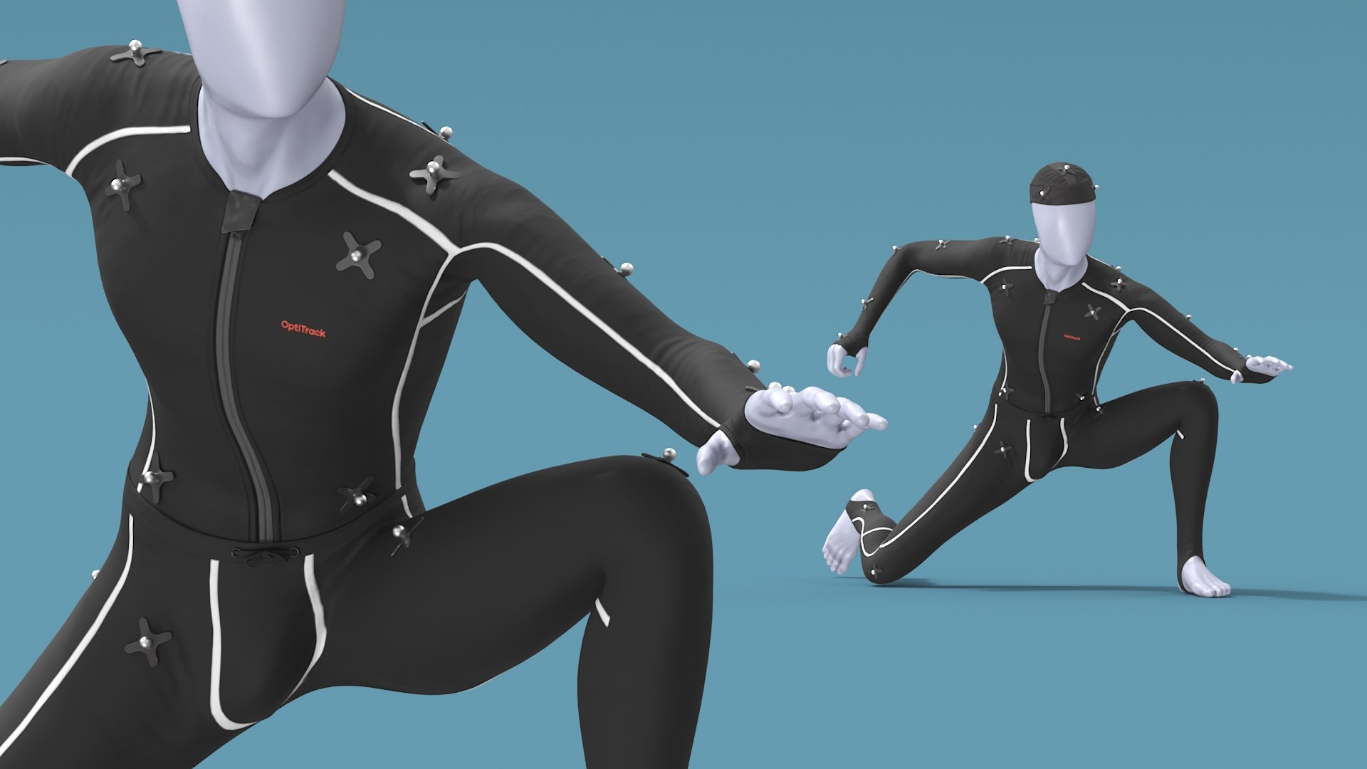 OptiTrack Motion Capture Suit Human Figure 3D Model - TurboSquid 2293371