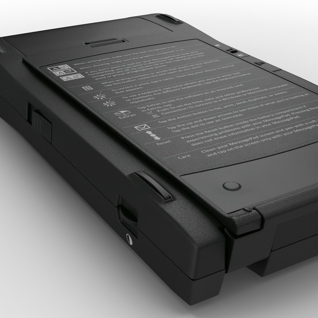 3d apple newton message pad