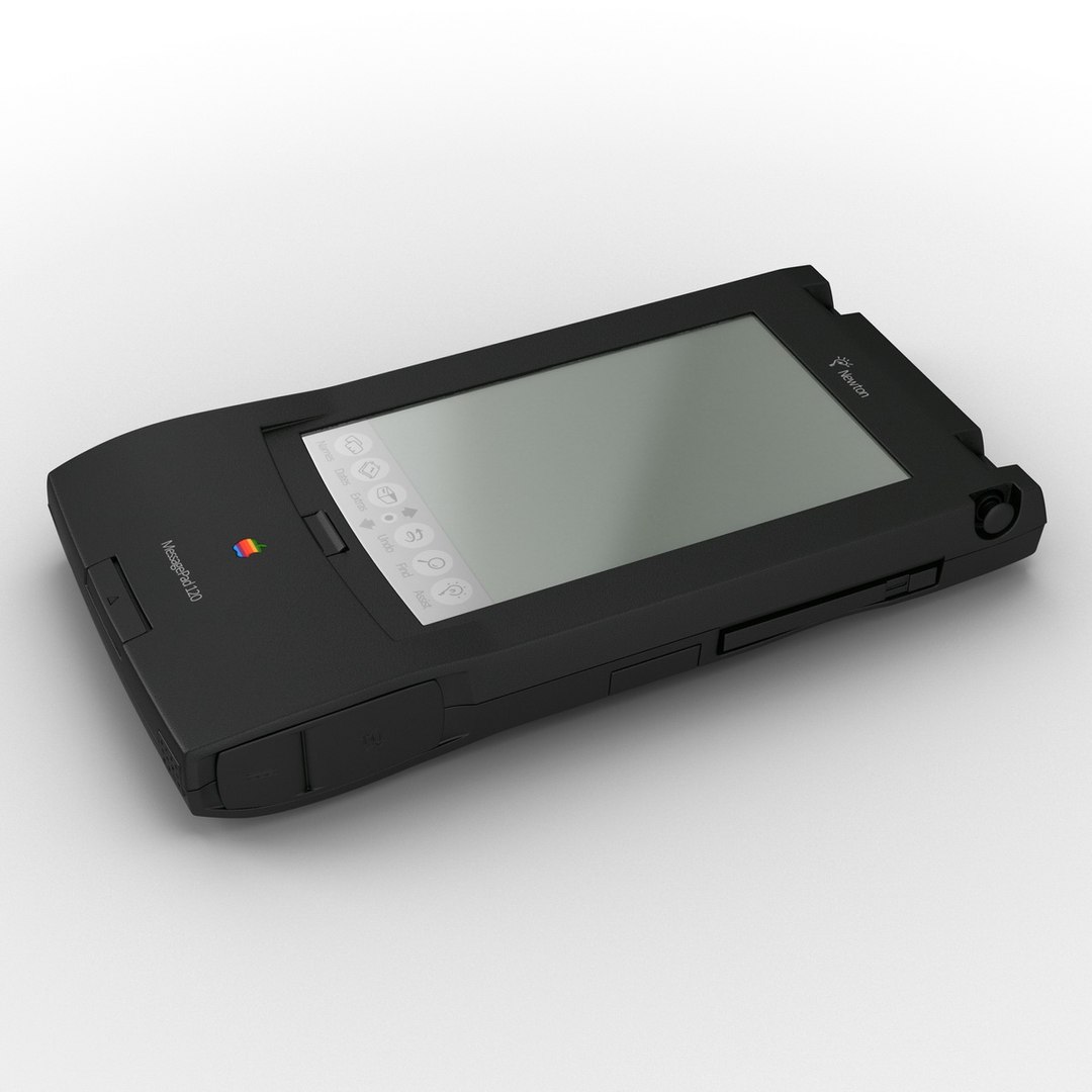 3d apple newton message pad