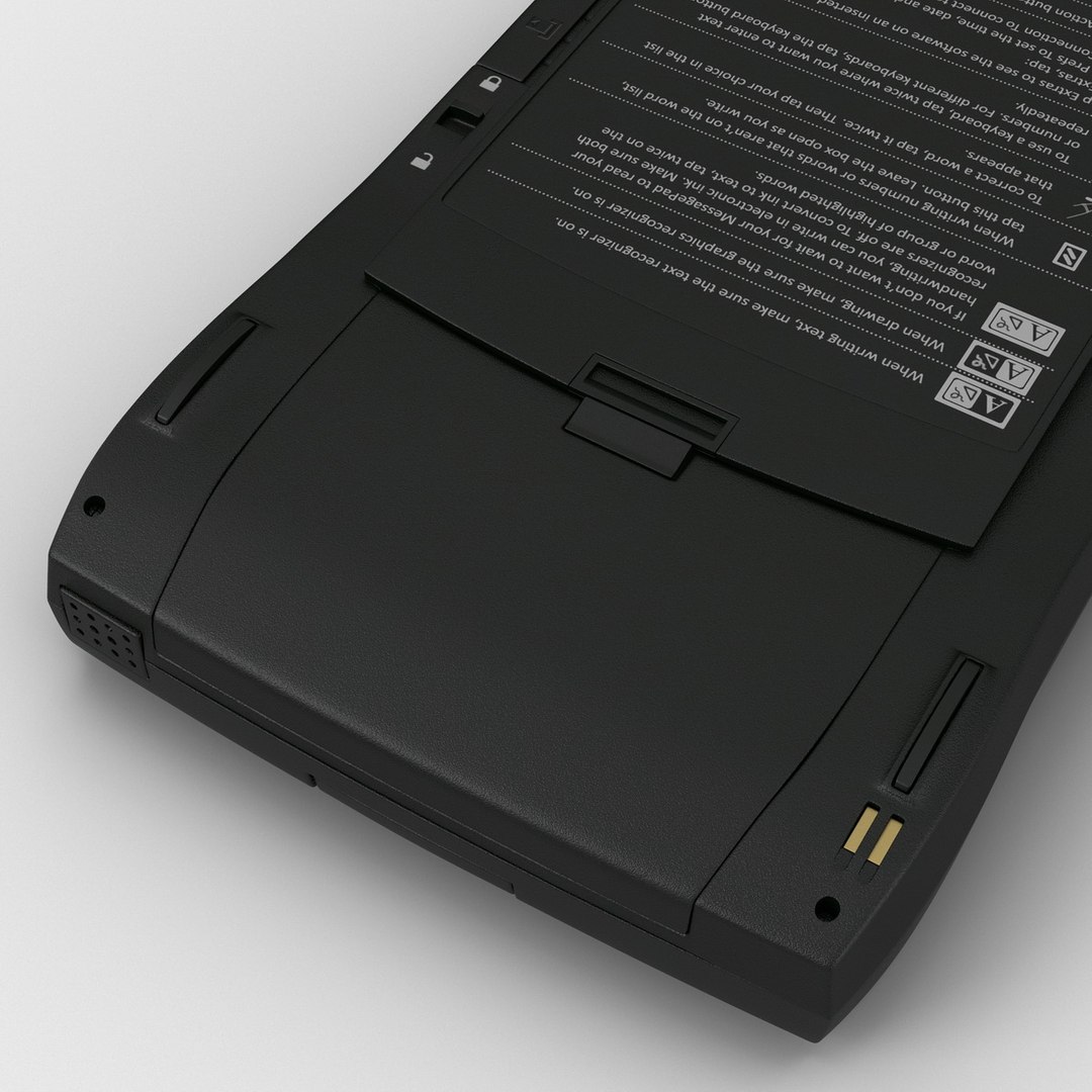 3d apple newton message pad