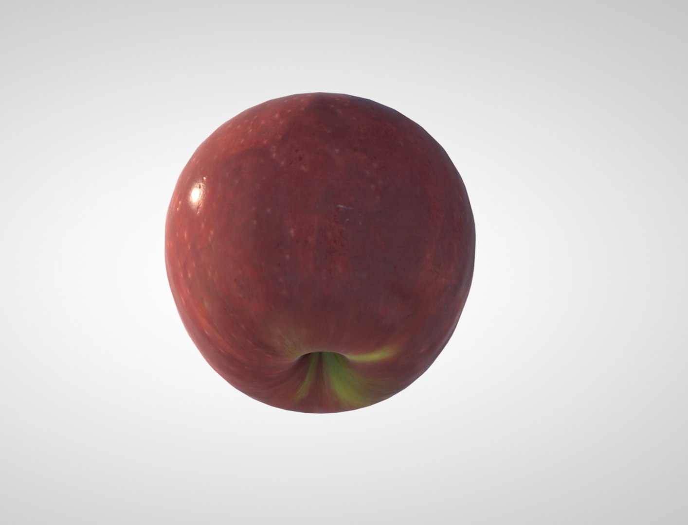3D Model Apple Fruit Food - TurboSquid 1526676