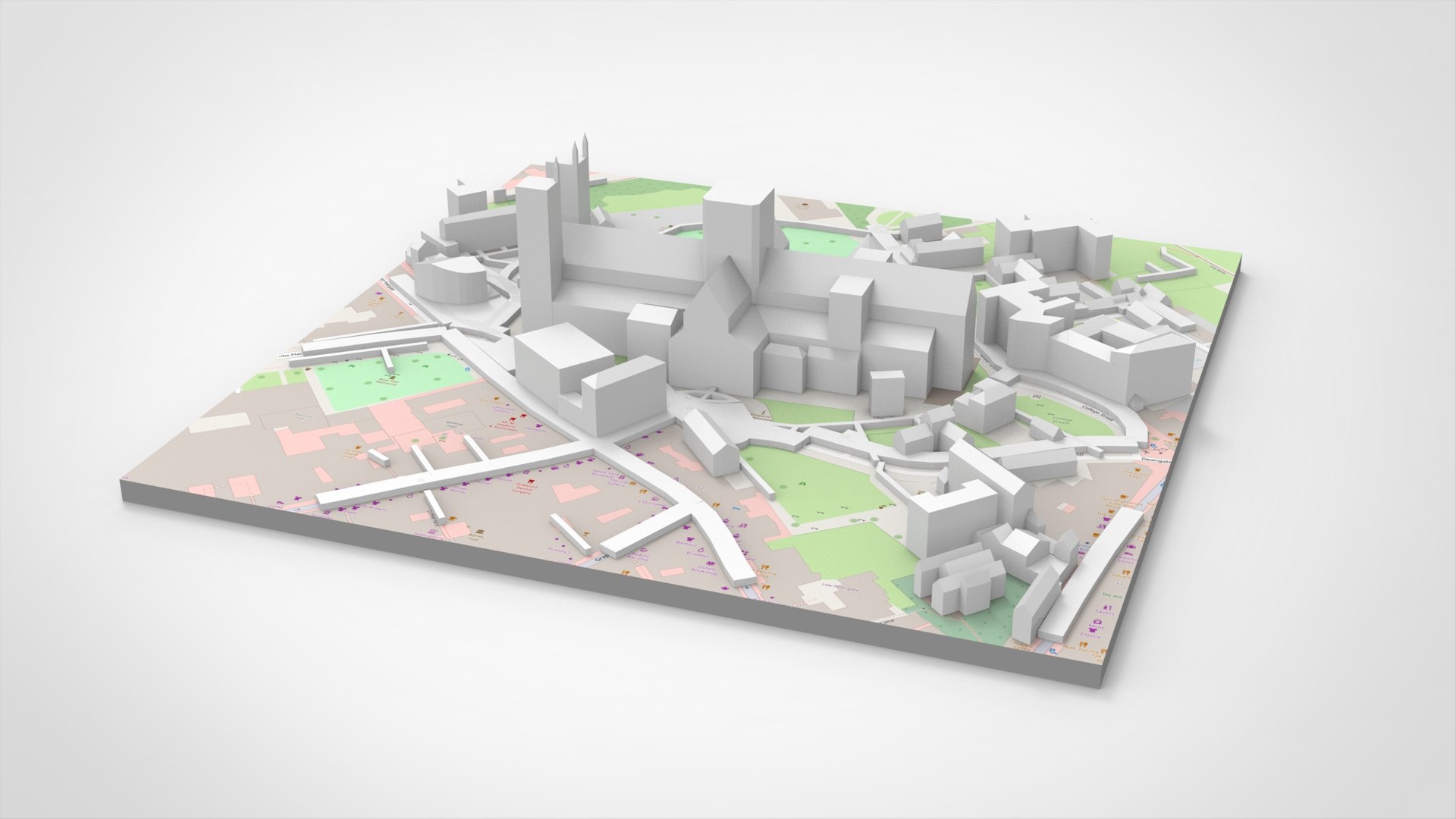 The Cathedral City Of St Peter York England 3D Model - TurboSquid 2287127