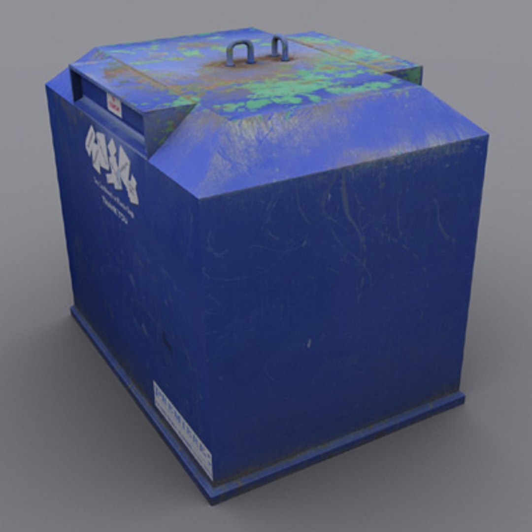 paper recycling 3d model