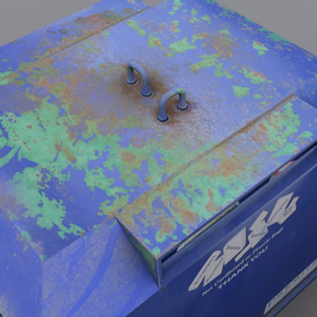 paper recycling 3d model