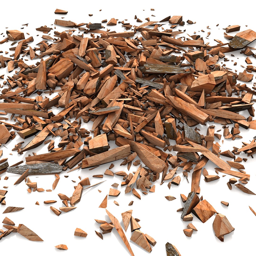 3d Model Wood Debris