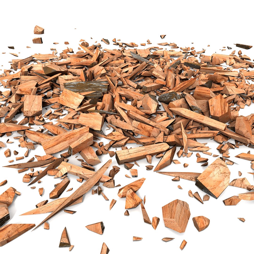 3d Model Wood Debris