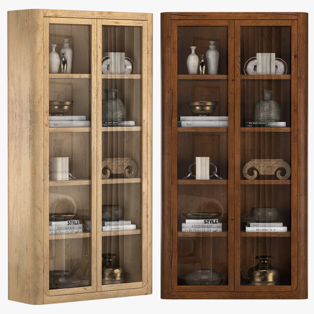 3D OSLO GLASS CABINET Model - TurboSquid 1919222