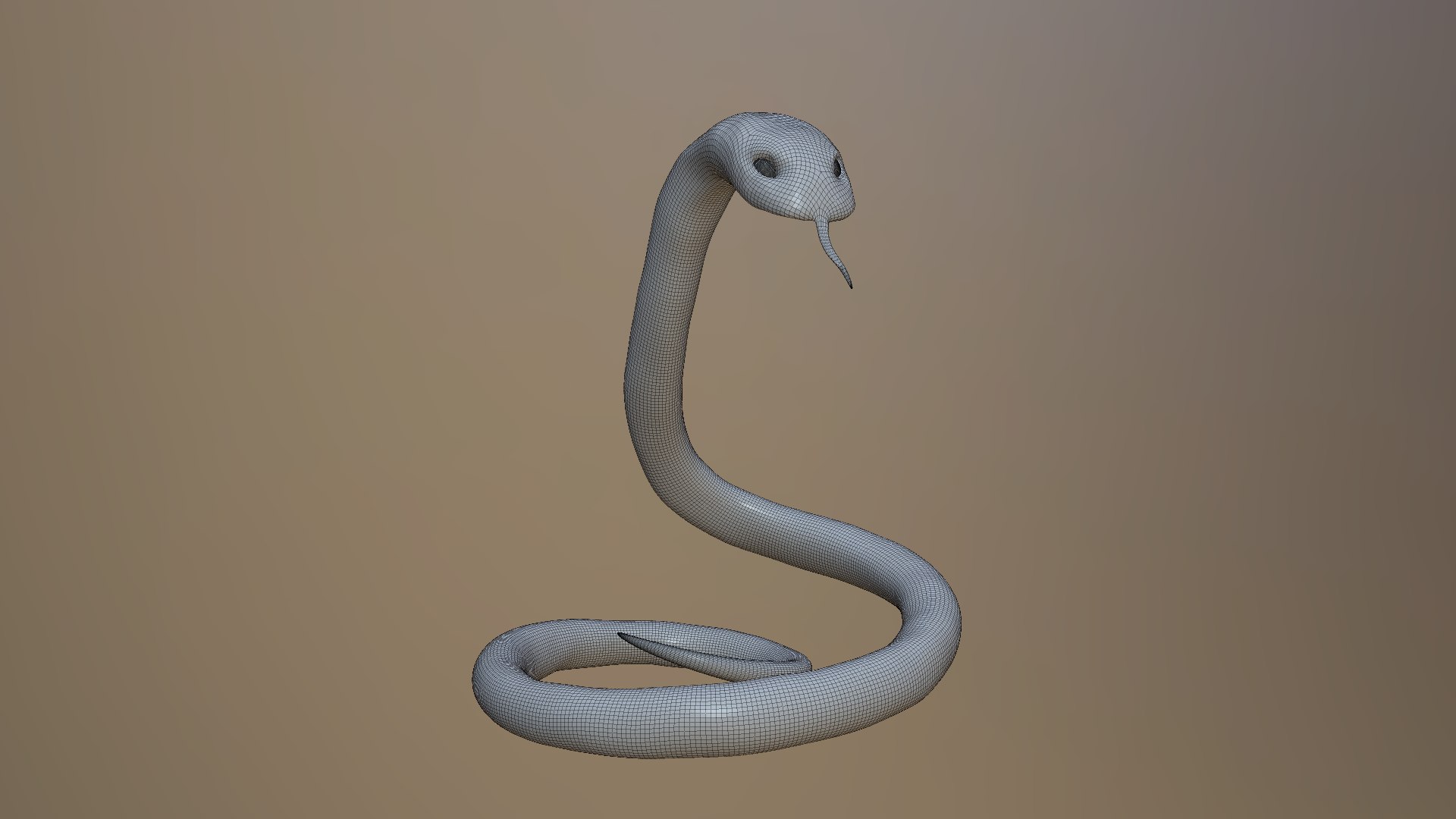 3d Snake 3D Model - TurboSquid 1907063