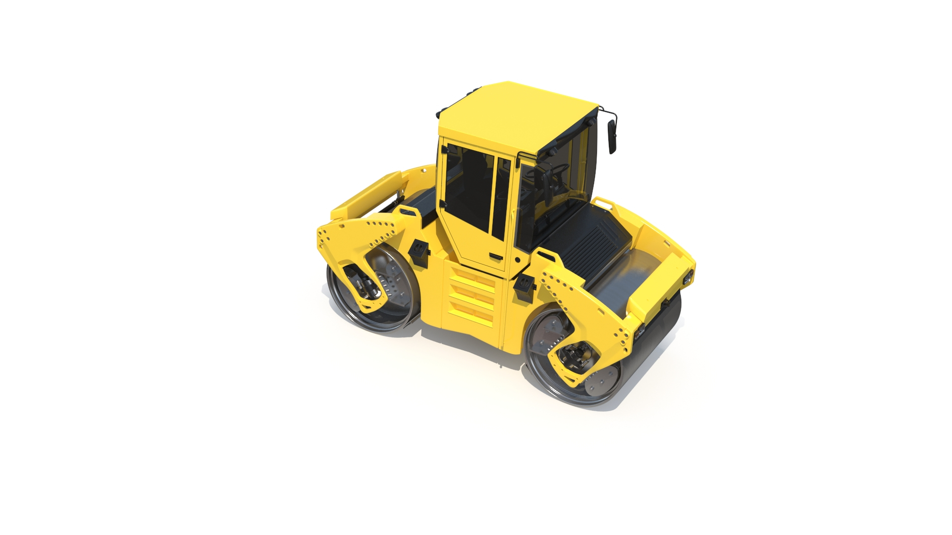 3D Asphalt Roller - TurboSquid 1967020