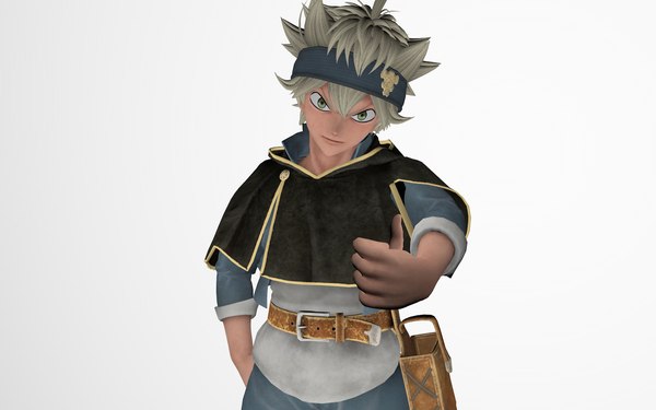 3D asta rigging - black - TurboSquid 1708374