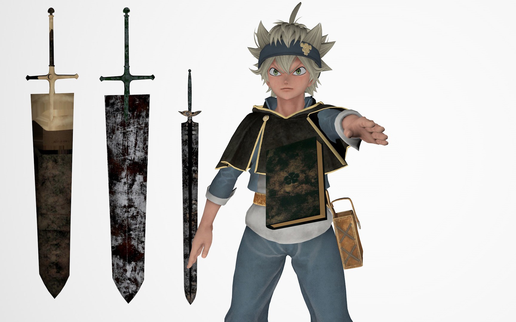 3D Asta Rigging - Black - TurboSquid 1708374