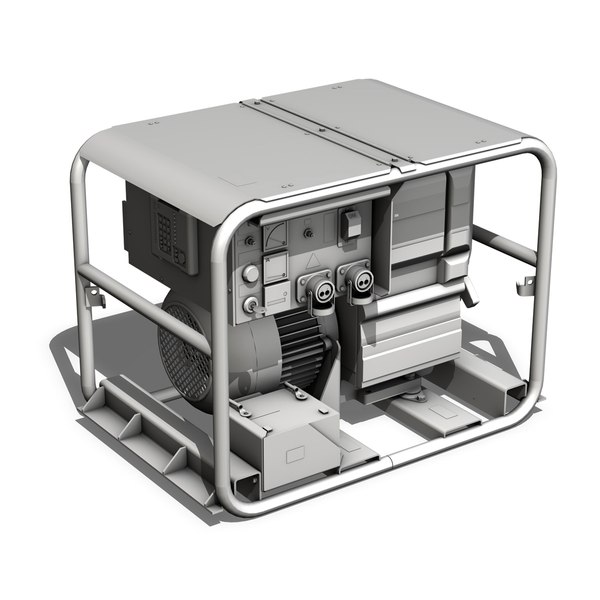 3d generator diesel model