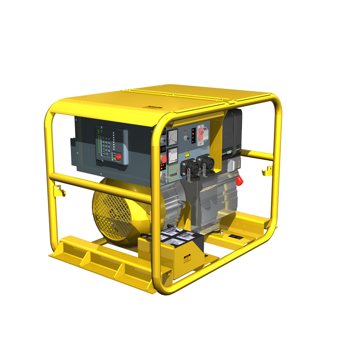 3d generator diesel model