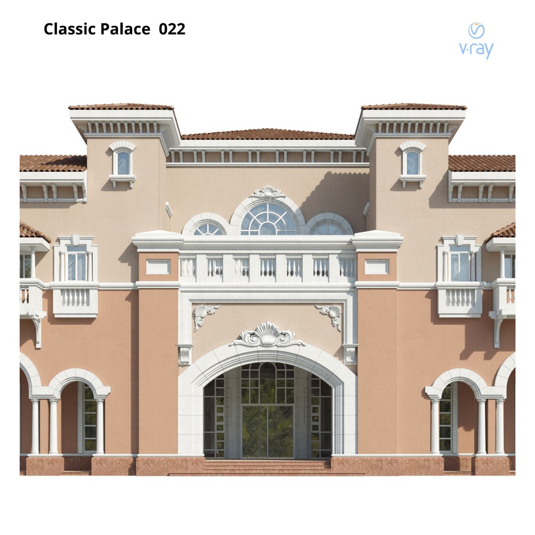 3D Royal Palace Design 023 - TurboSquid 1860319