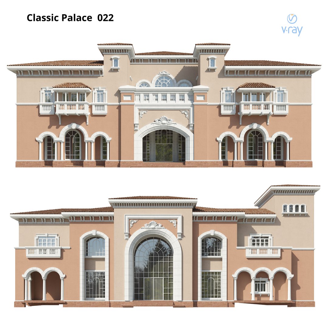 3D Royal Palace Design 023 - TurboSquid 1860319