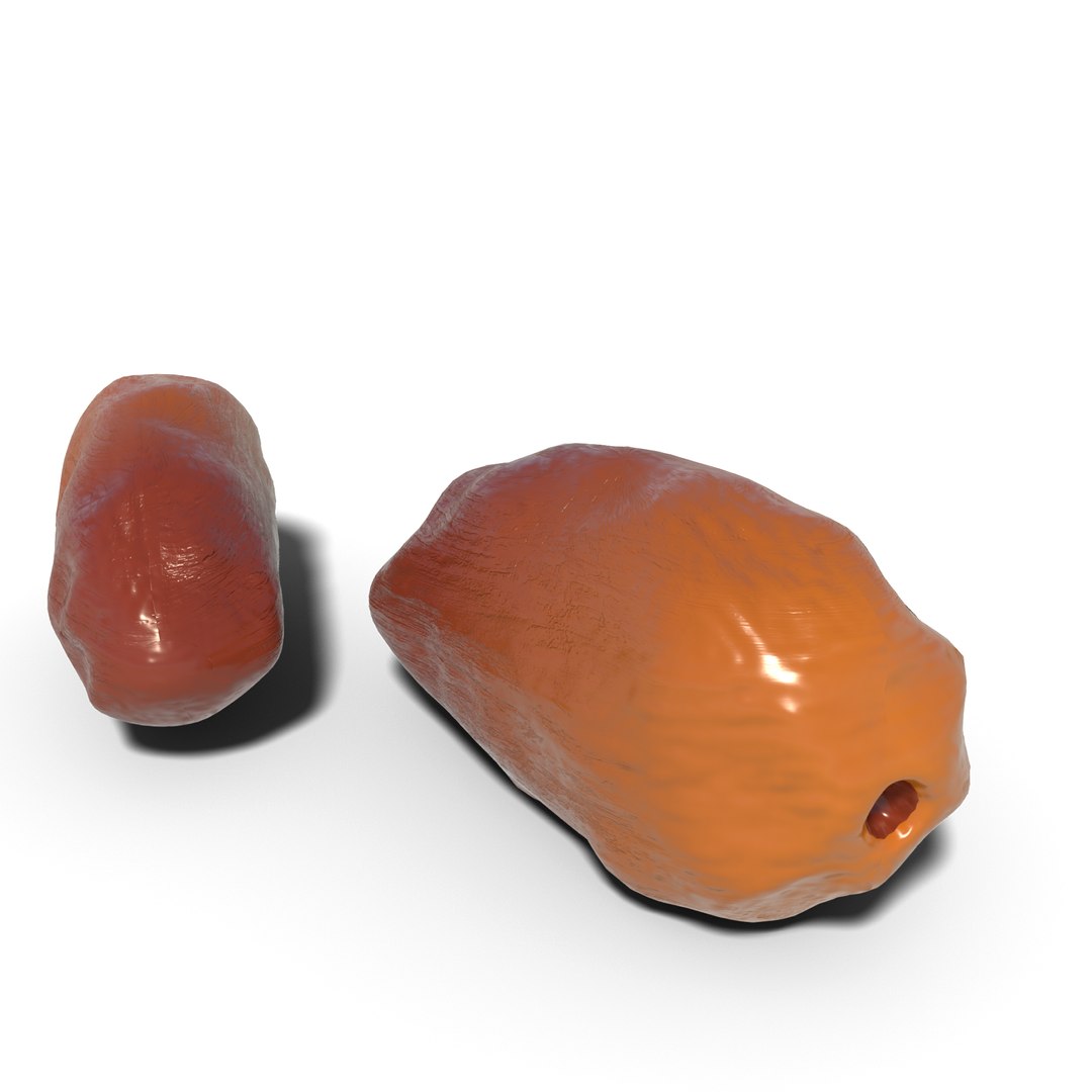 3D Dates fruit model - TurboSquid 2099009