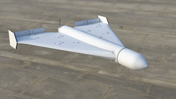 Shahed 136 Drone 3D - TurboSquid 1965601