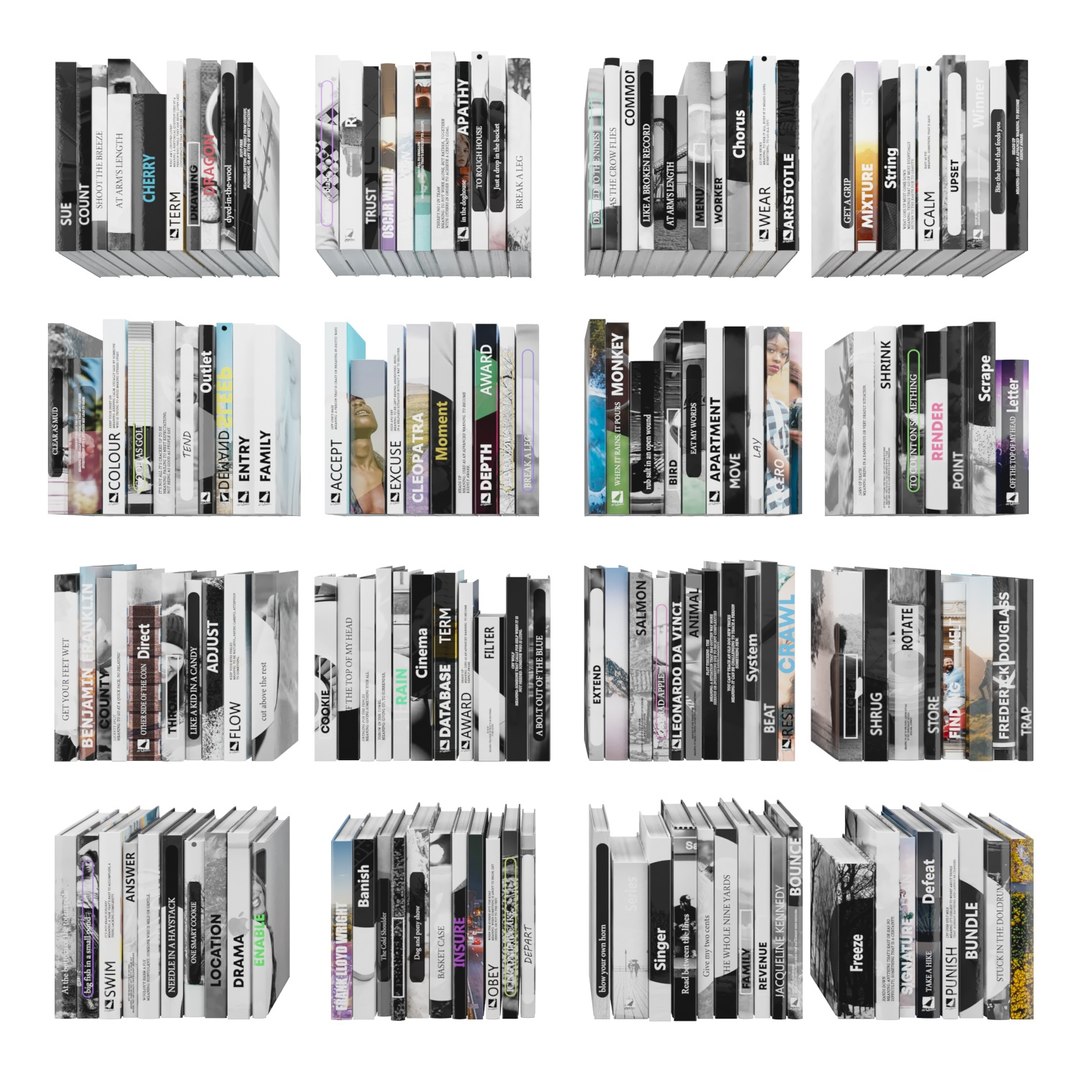 3D book - TurboSquid 1384336