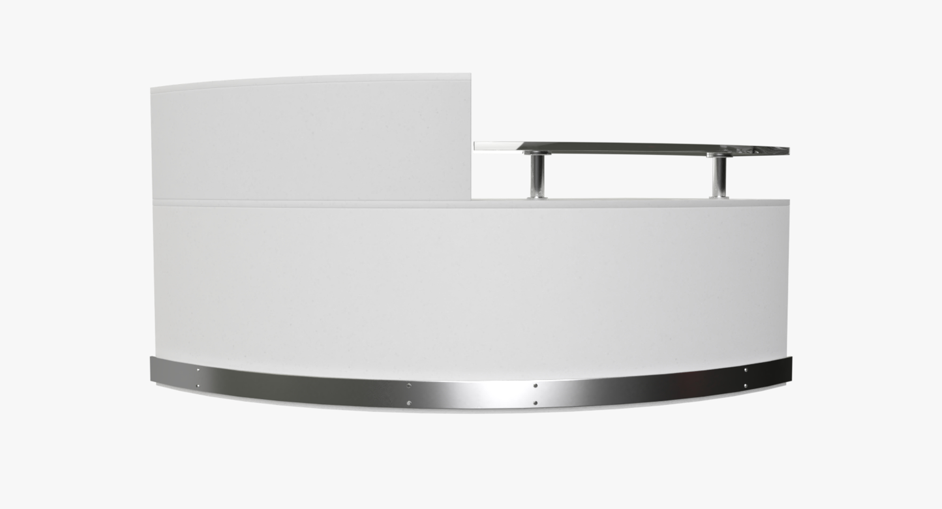 3D Reception Desk - TurboSquid 1303318